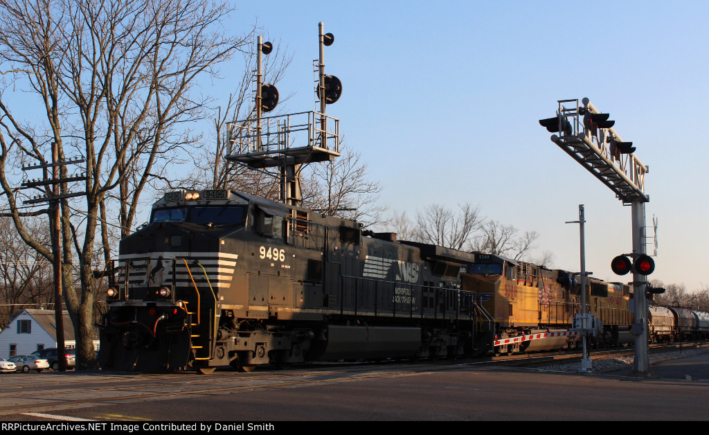NS 9496 leads 144 manifest.